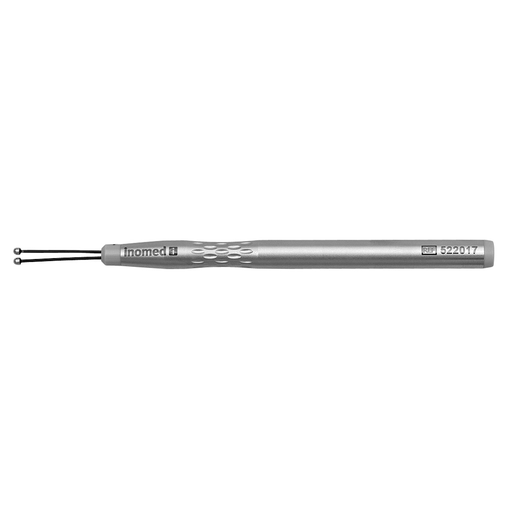 inomed Medizintechnik GmbH | Fork probe 25mm straight, flexible, ball ...